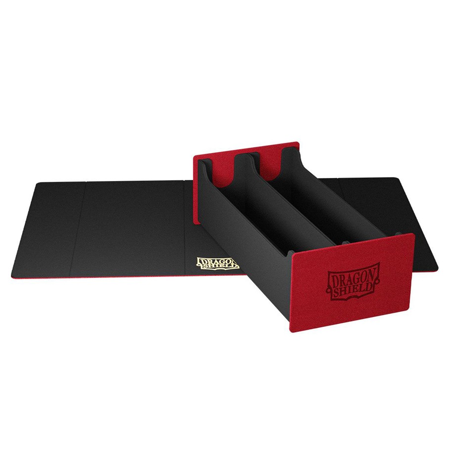 Ponte Scatole Premium Multi Dboxes Drago Scudo: Magico Tappeto XL - Rosso/Nero