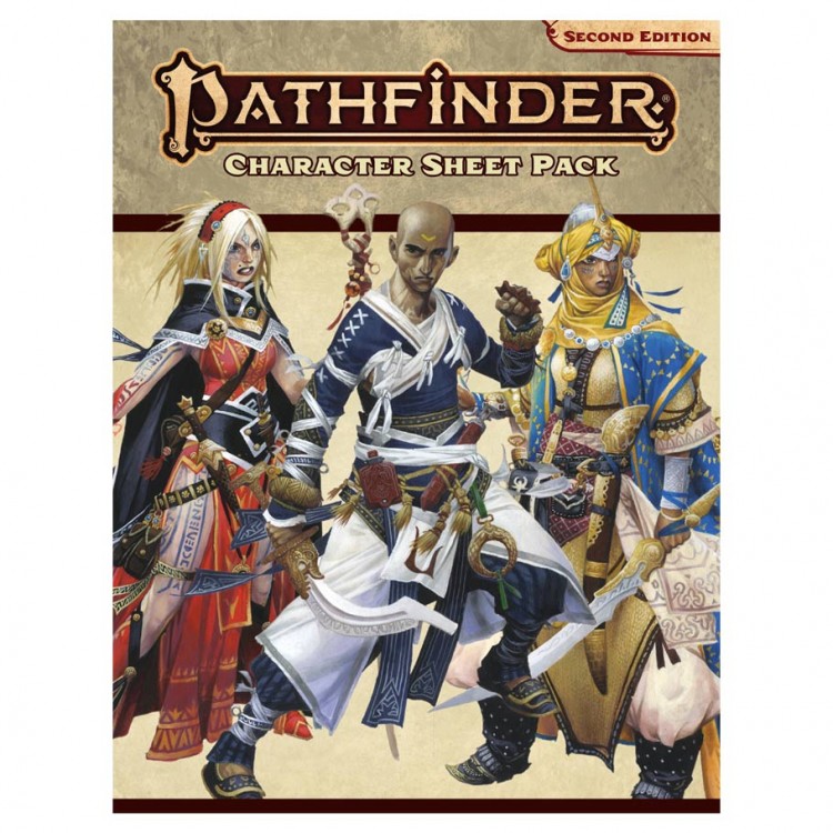 Pathfinder GM Screens and Character Folios PF 2nd Edition: Character ...